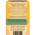refreshing Egyptian Licorice Mint tea bags