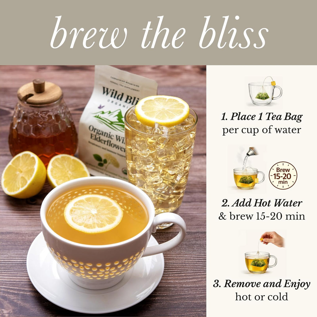 refreshing elderflower tea for any occasion