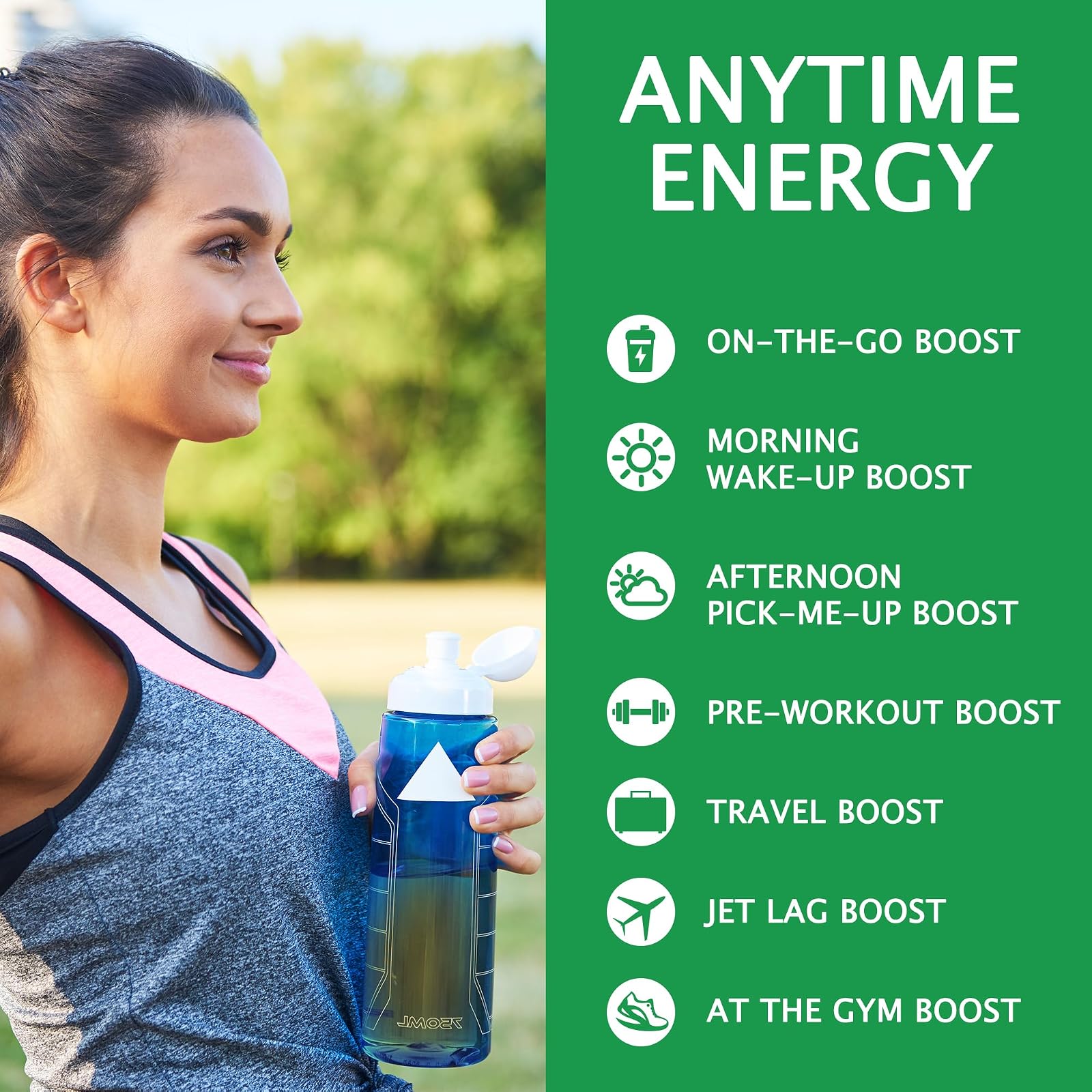 Refreshing electrolyte drink for workouts