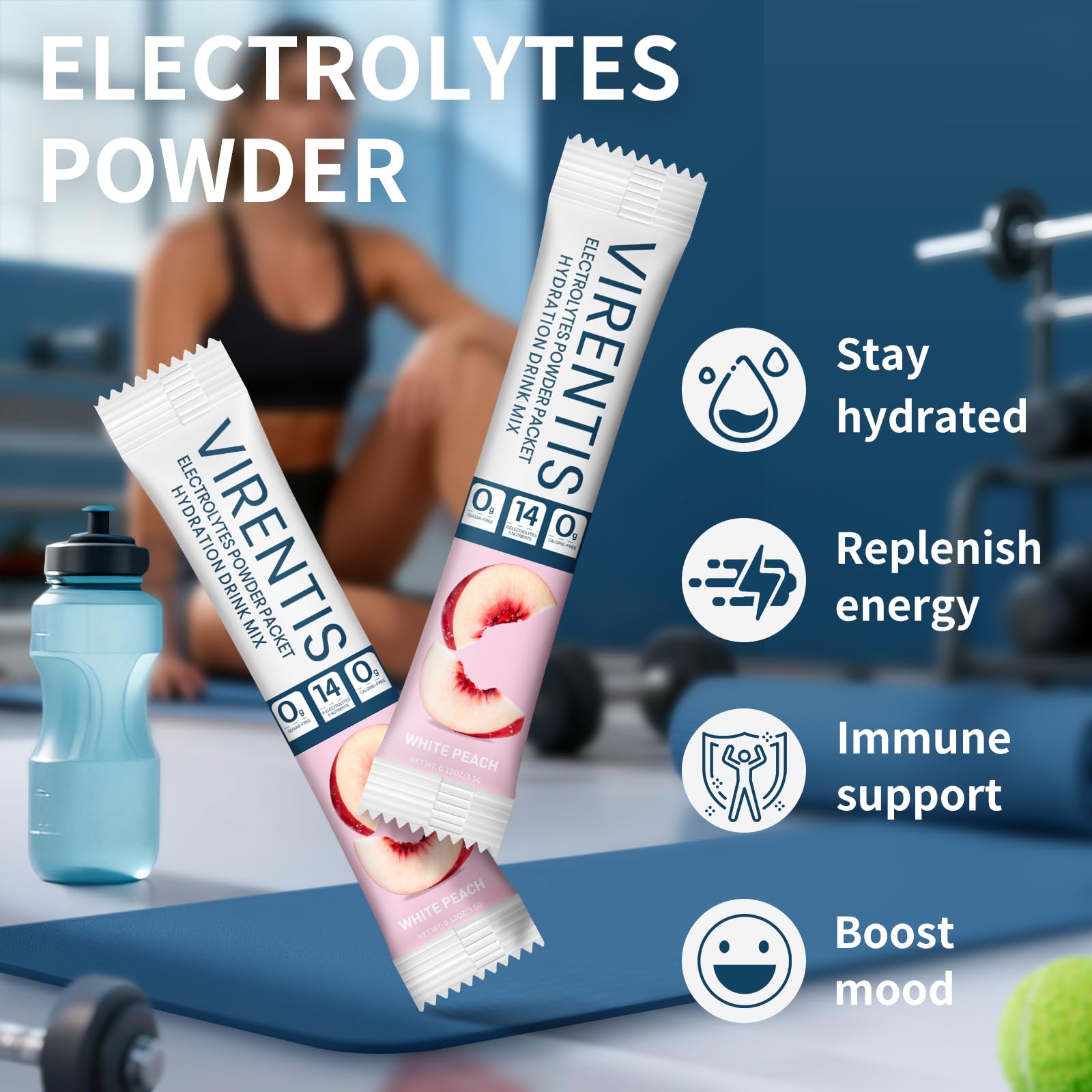 refreshing electrolyte drink for workouts