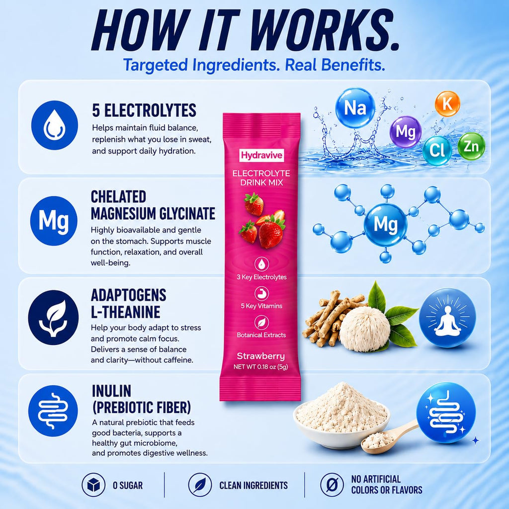 refreshing electrolyte drink for workouts