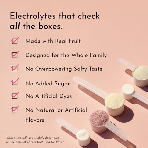 Refreshing electrolyte drink mix for athletes