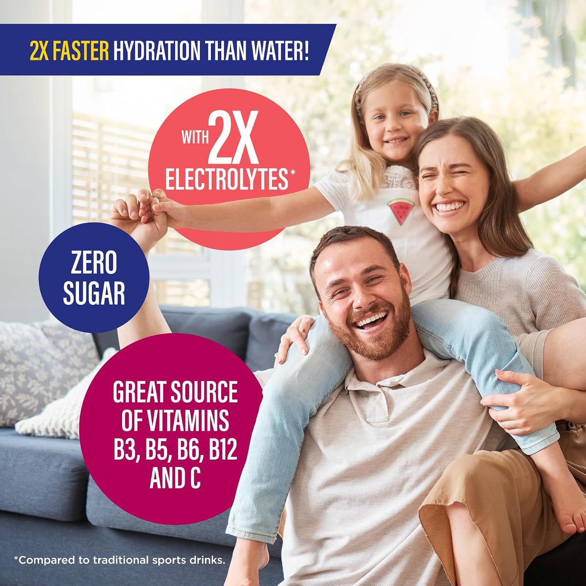 refreshing electrolyte drink mix for hydration