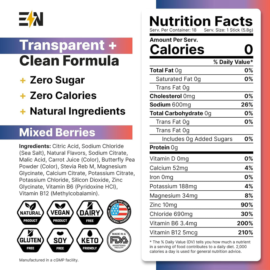 refreshing electrolyte drink mix for hydration