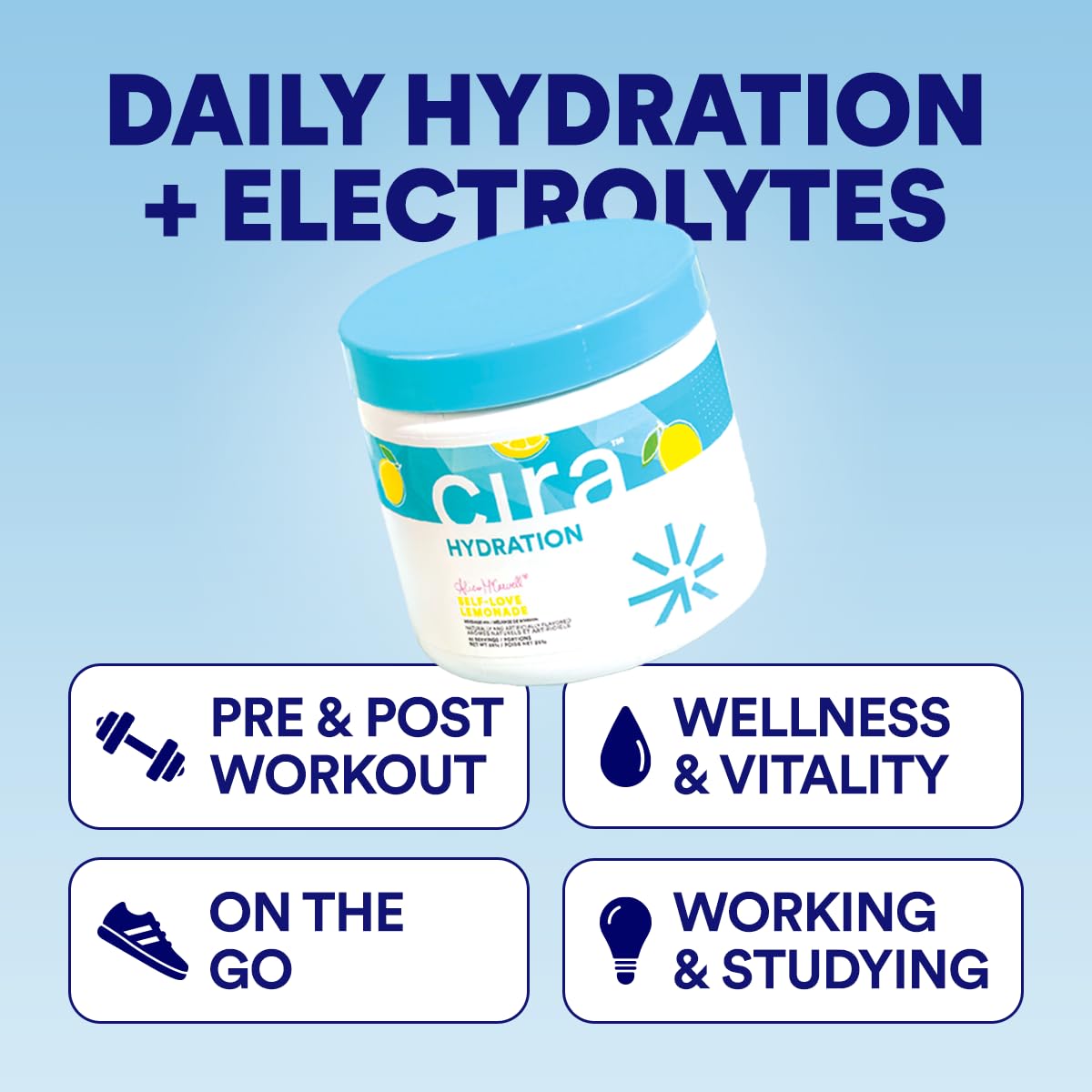 refreshing electrolyte drink mix for hydration