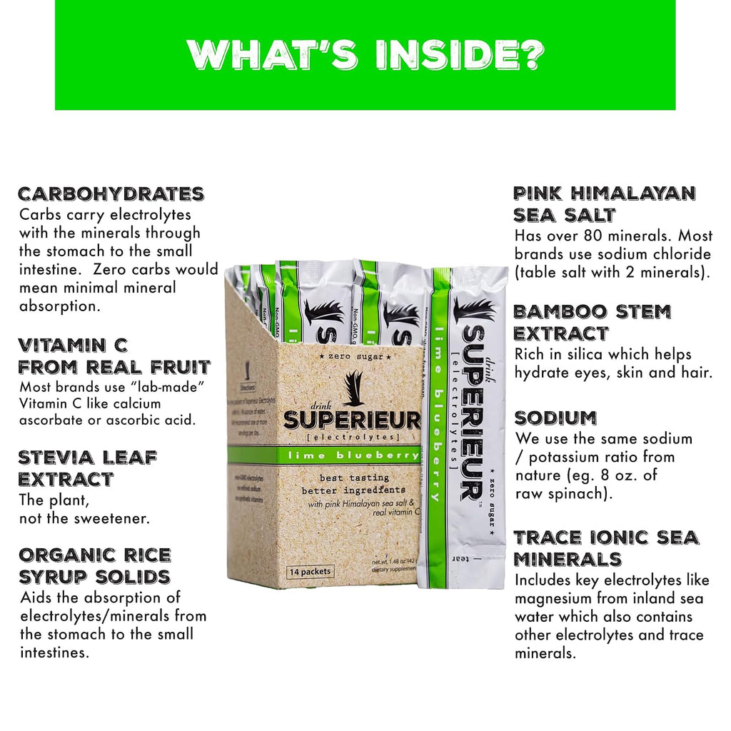 refreshing electrolyte drink mix option