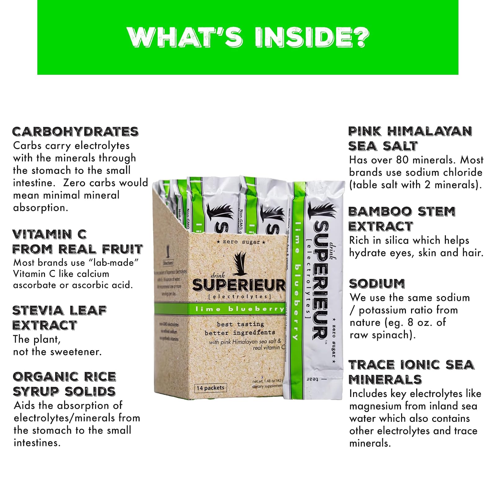 refreshing electrolyte drink mix option