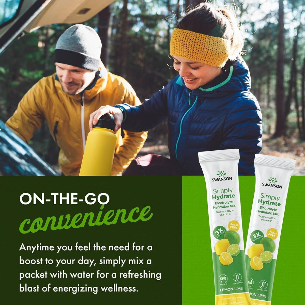 refreshing electrolyte drink mix option