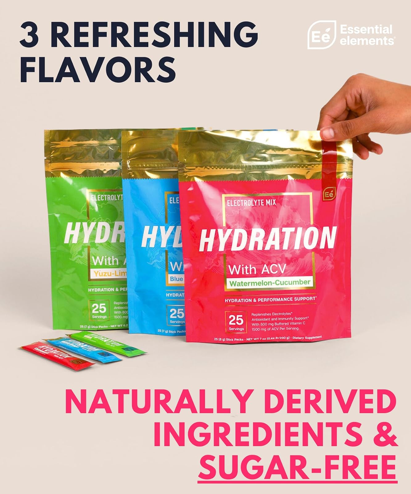 refreshing electrolyte drink mix options