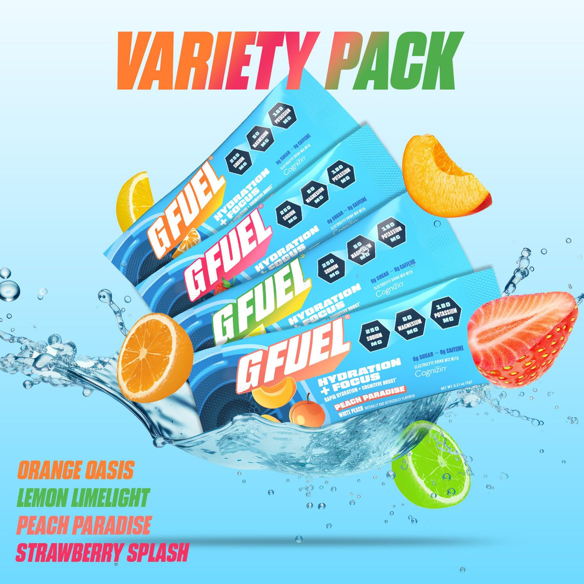 refreshing electrolyte drink mix options