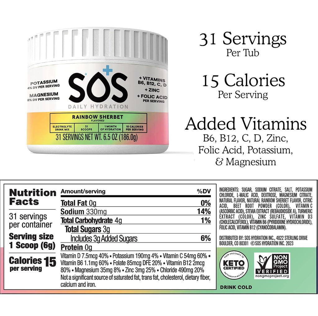 refreshing electrolyte drink mix