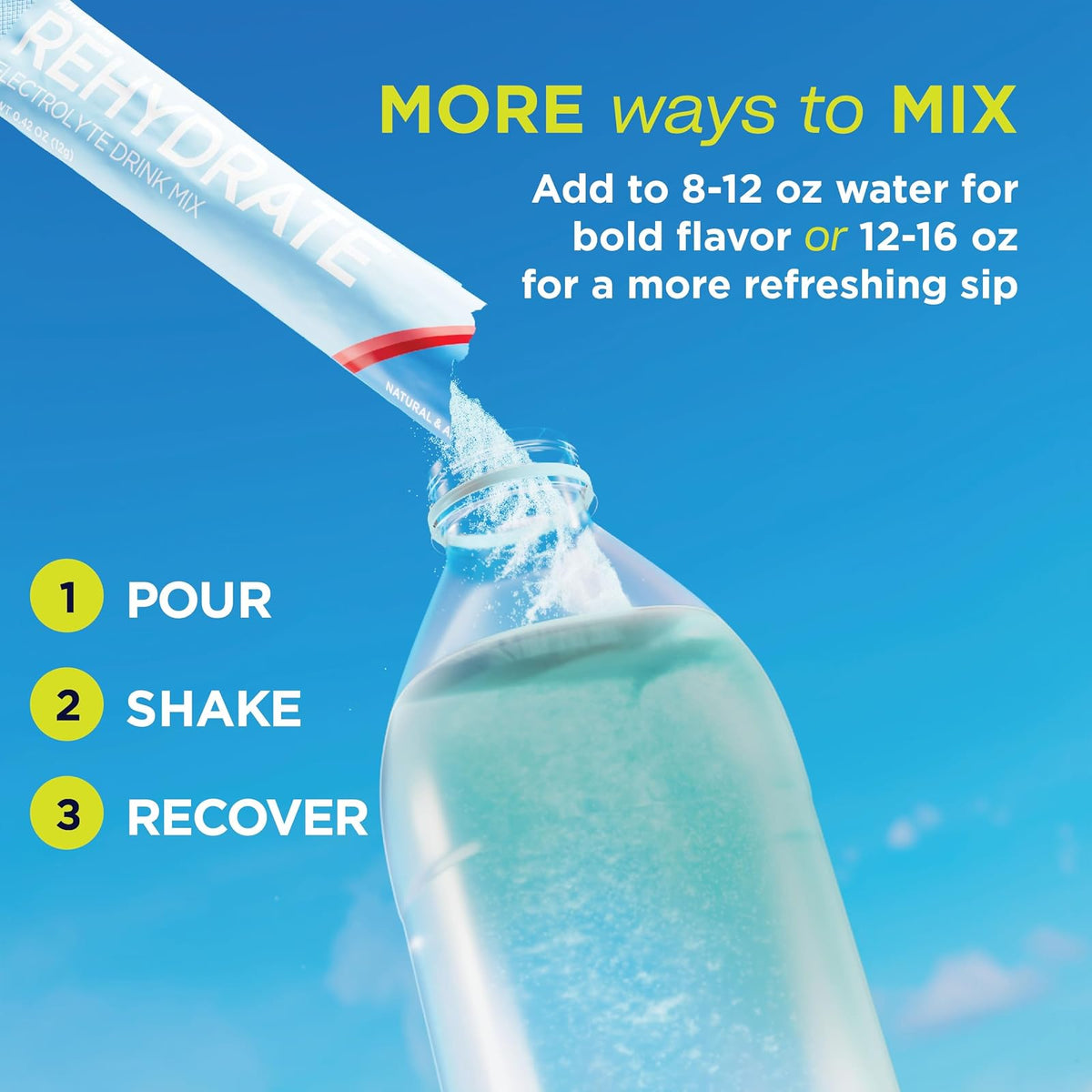 refreshing electrolyte mix for workouts