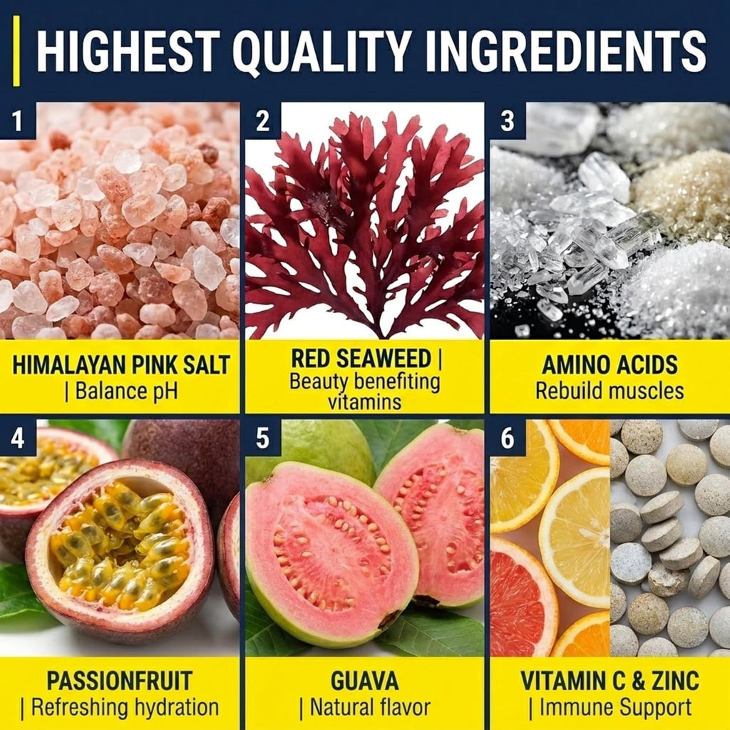 refreshing electrolyte powder drink mix