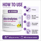 refreshing electrolyte powder for athletes
