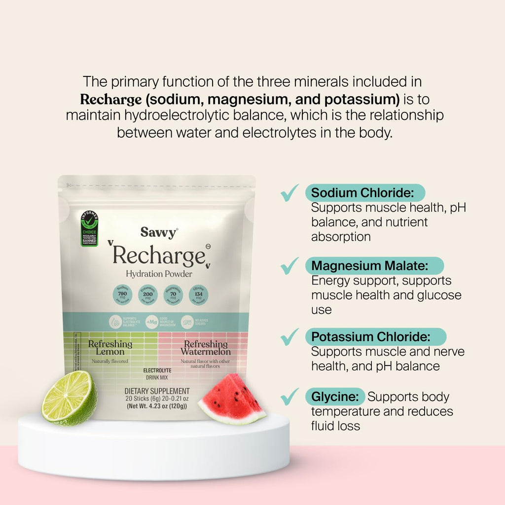 refreshing electrolyte powder for hot days