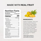 refreshing electrolyte powder for hydration