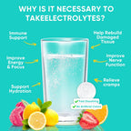 refreshing electrolyte powder for hydration