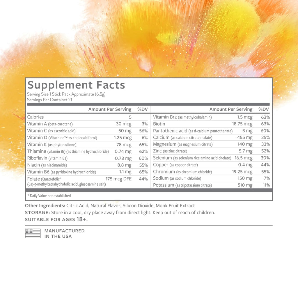 refreshing electrolyte powder for hydration