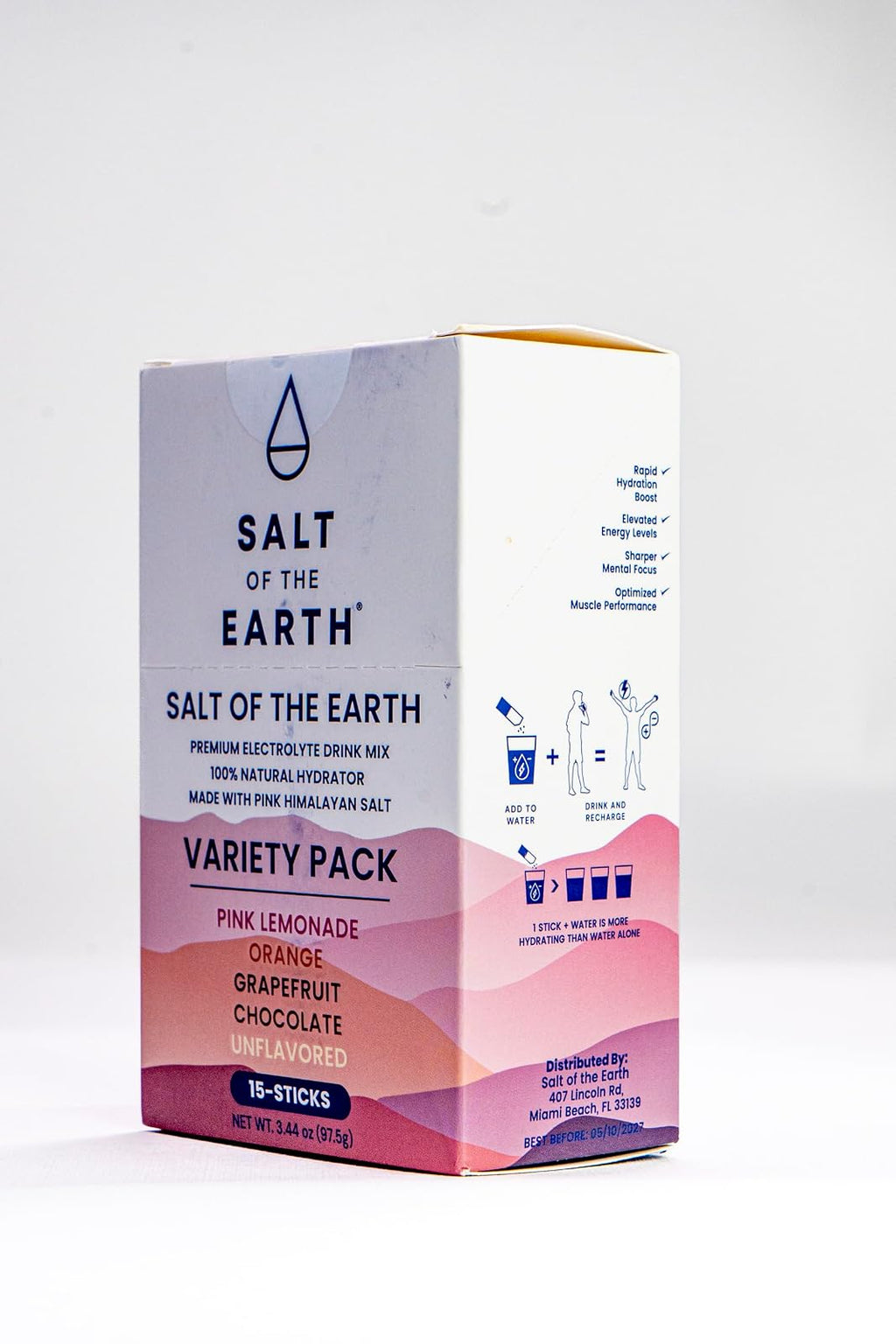refreshing electrolyte powder for hydration