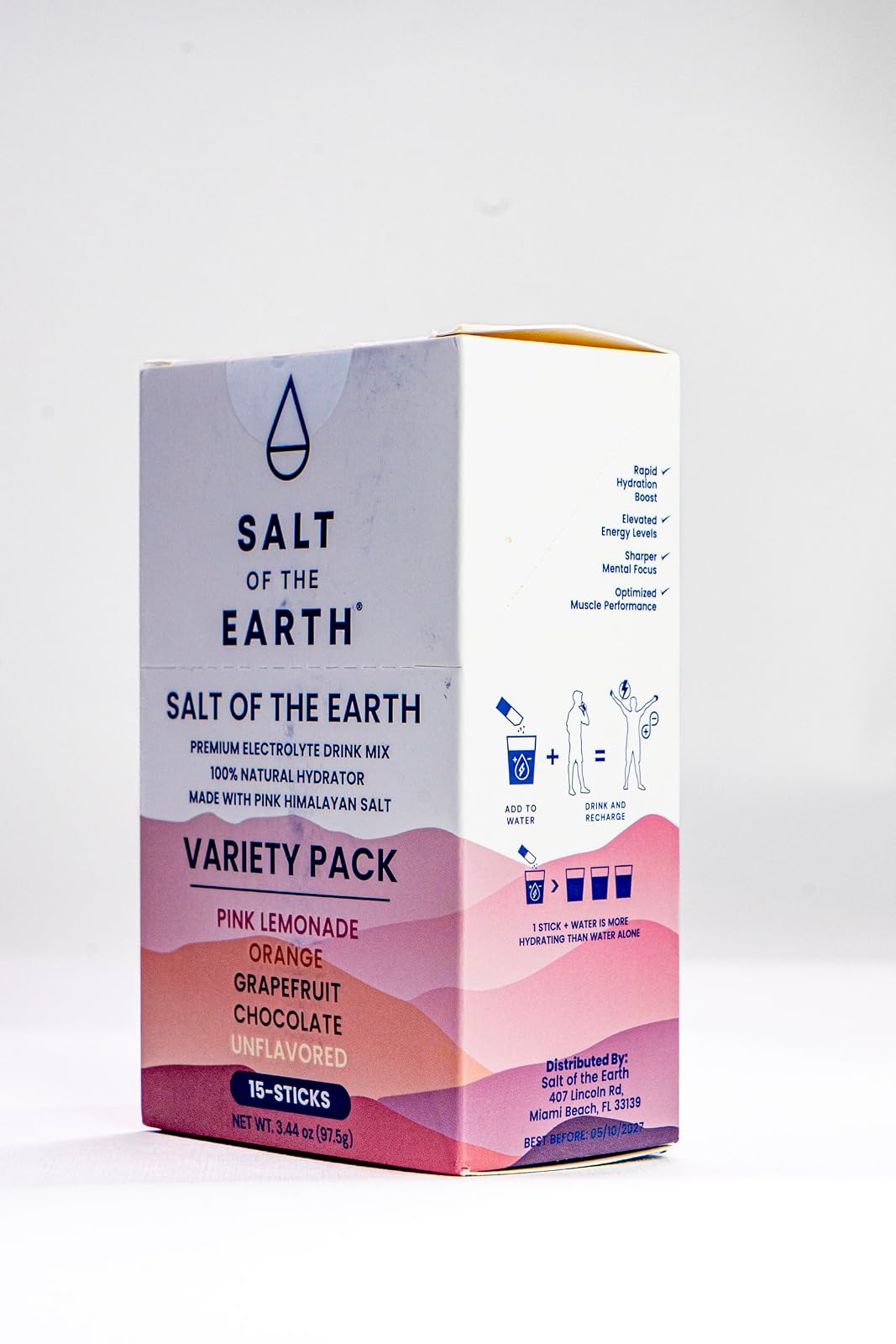 refreshing electrolyte powder for hydration