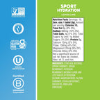 Refreshing electrolyte powder for workouts