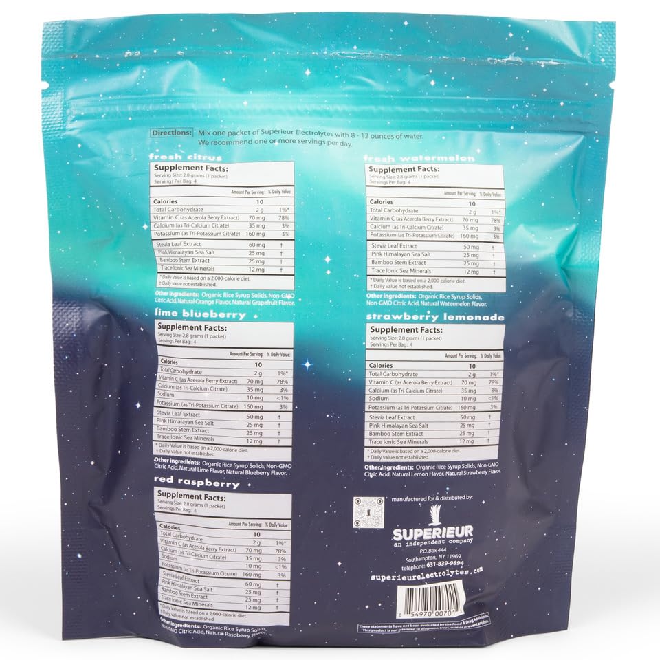 refreshing electrolyte powder for workouts