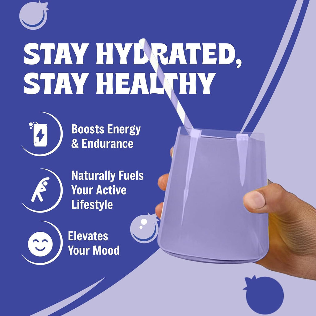 Refreshing electrolyte powder for workouts
