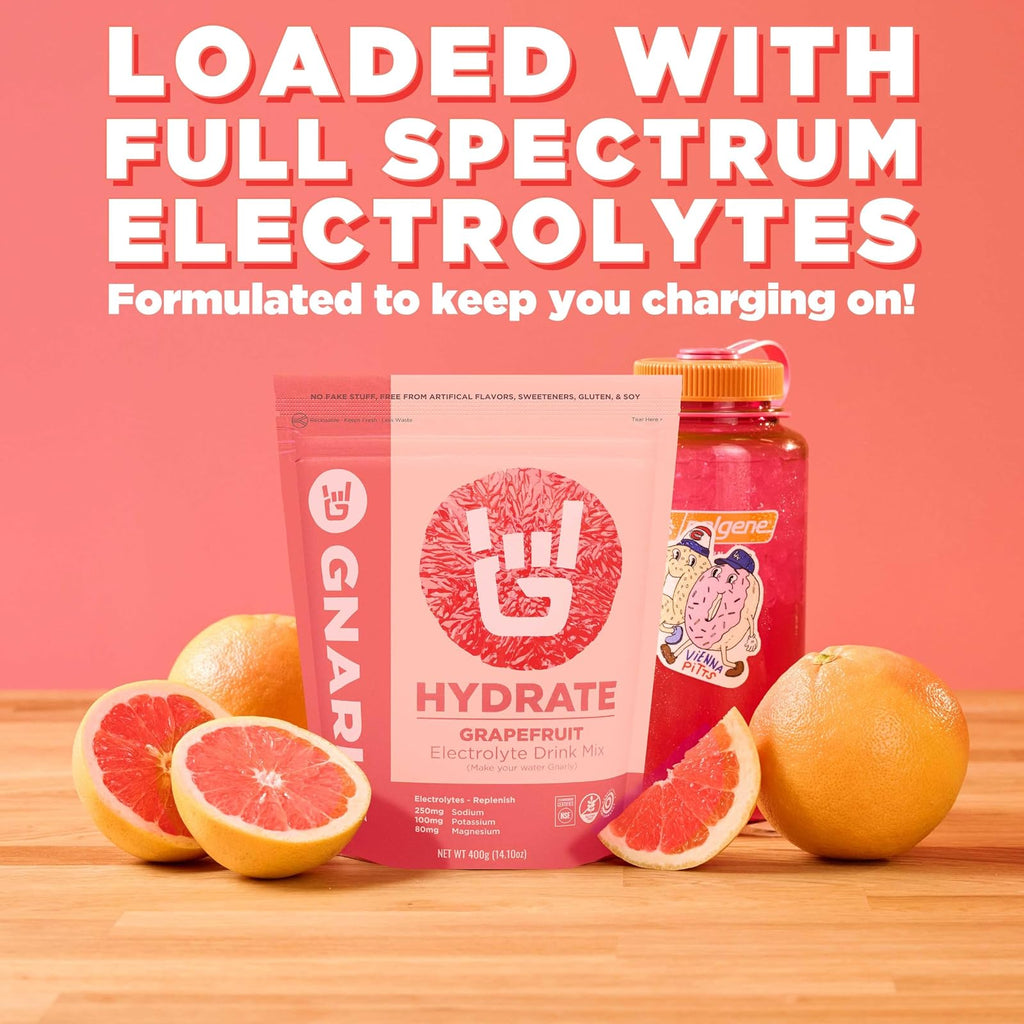 Refreshing electrolyte powder for workouts