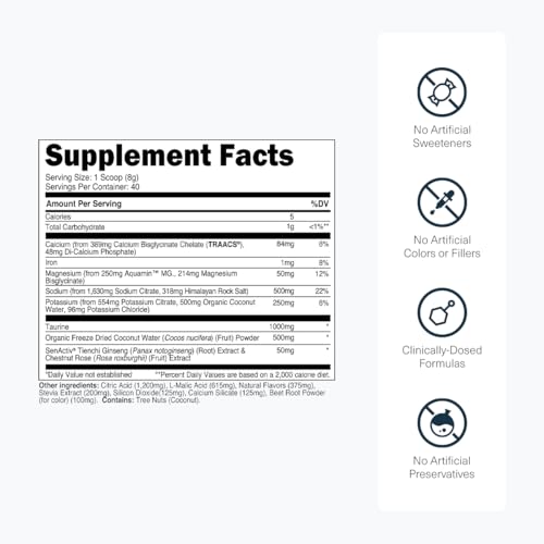 refreshing electrolyte powder for workouts