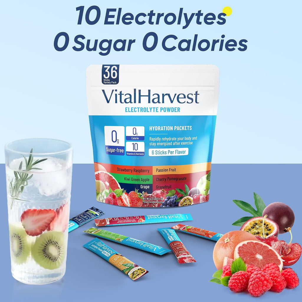 refreshing electrolyte powder for workouts