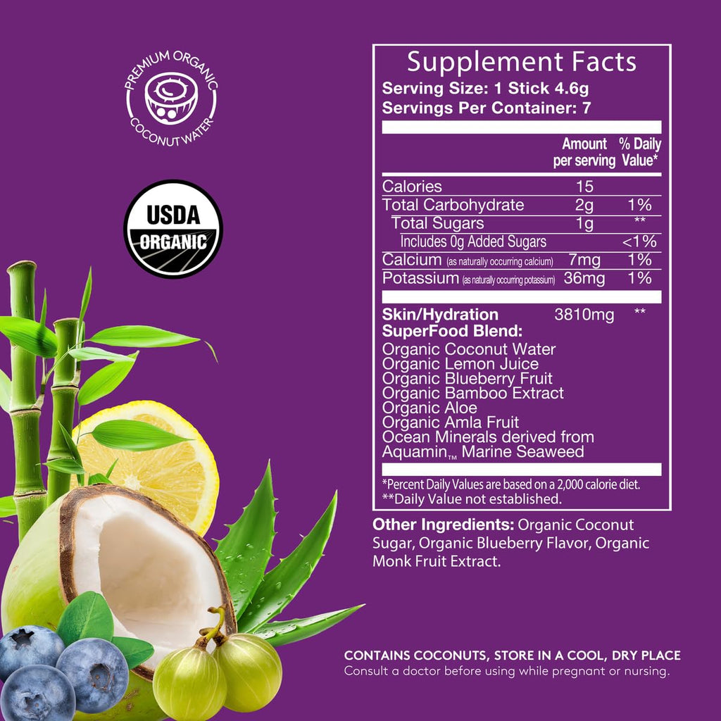 refreshing electrolyte powder sticks