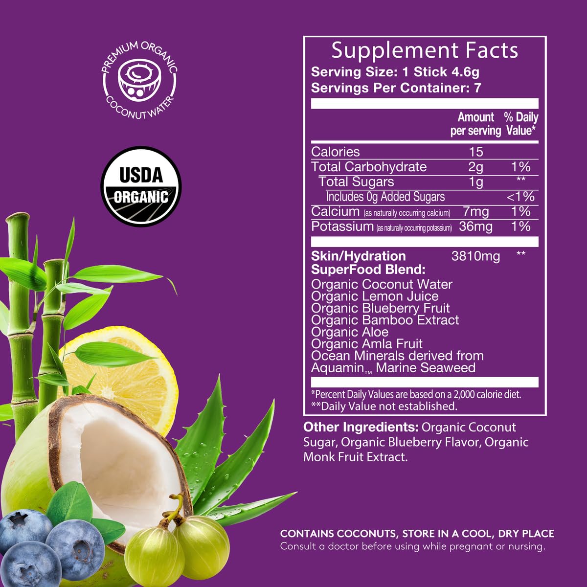 refreshing electrolyte powder sticks
