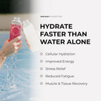 Refreshing electrolyte sticks for hydration