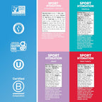 Refreshing electrolyte tablets for workouts