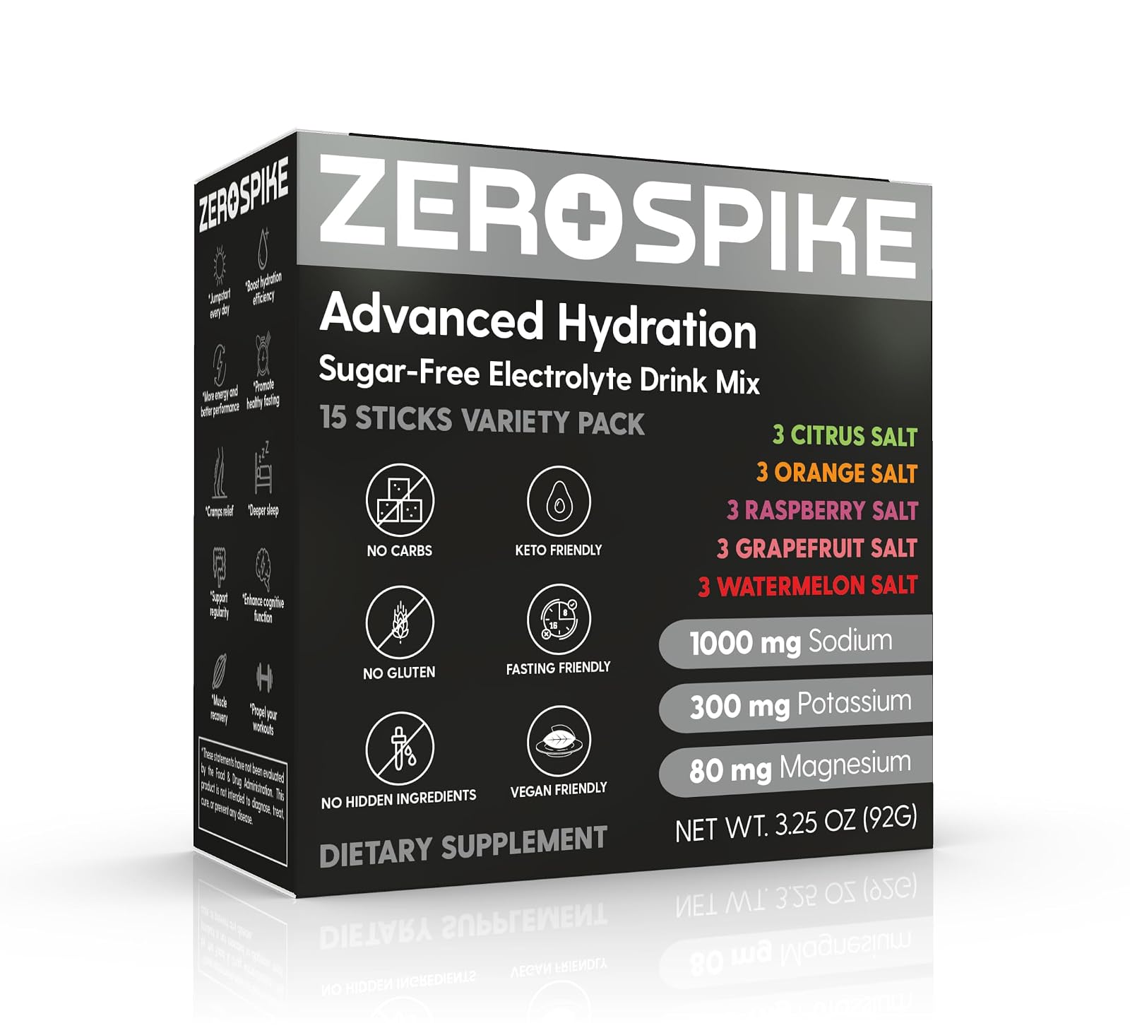 refreshing electrolytes without added sugar