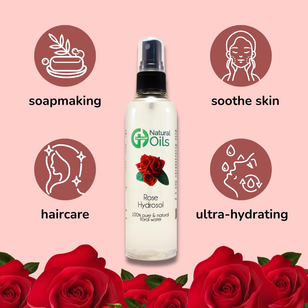 refreshing facial mist with rose