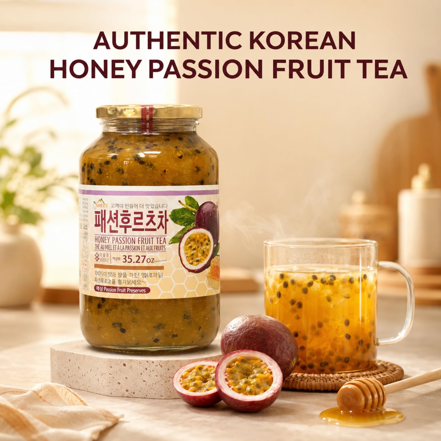 refreshing fruit herbal tea blend