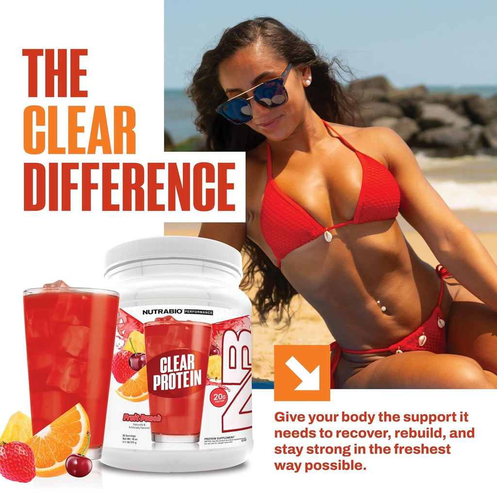 refreshing fruit punch protein drink