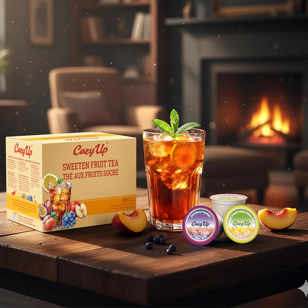 refreshing fruit tea for summer