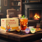 refreshing fruit tea for summer
