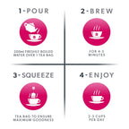 refreshing ginger and peppermint infusion
