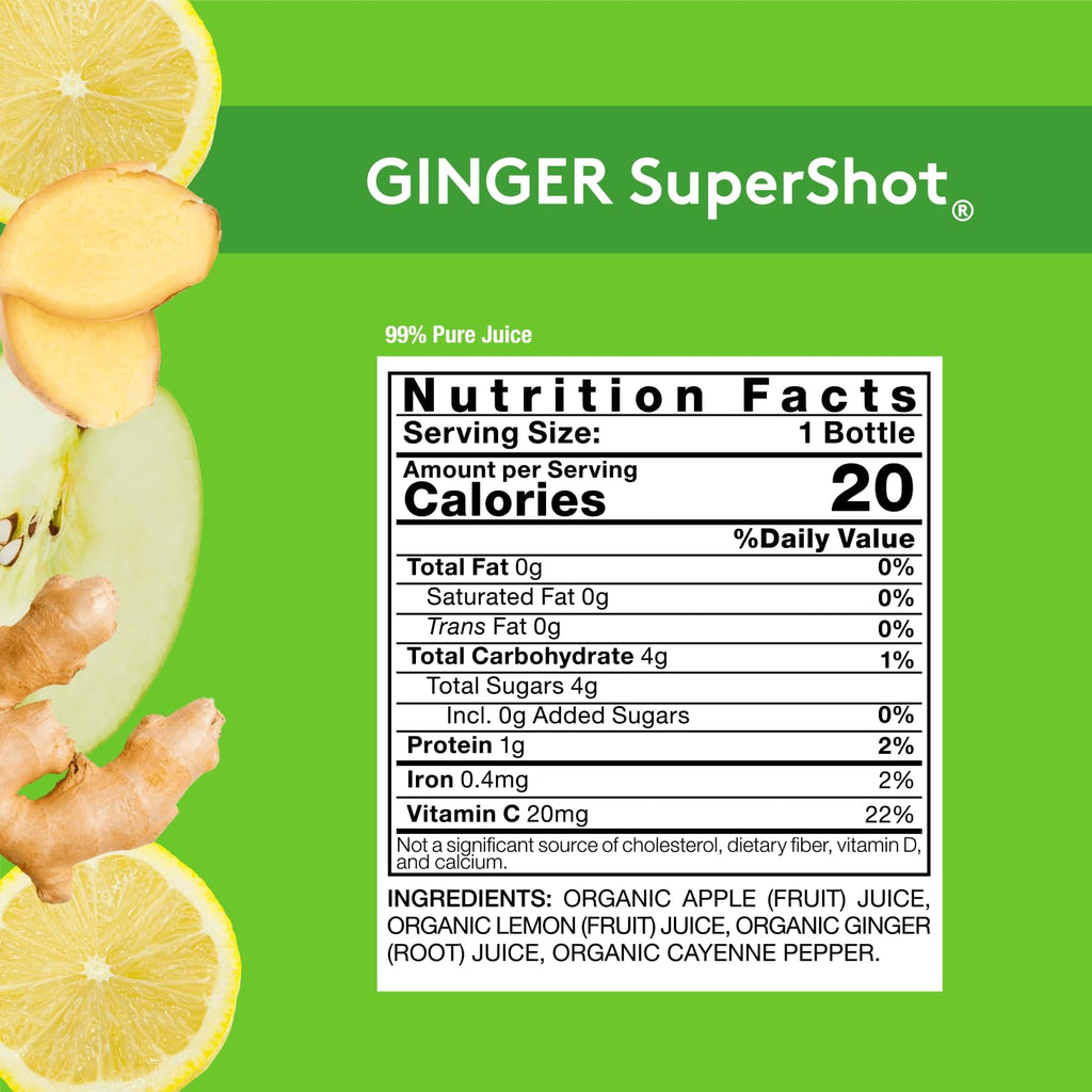 refreshing ginger apple blend