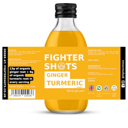 Refreshing ginger drink for energy