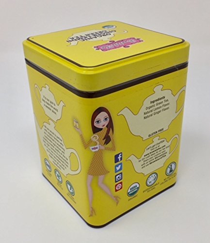 refreshing ginger lemon green tea blend
