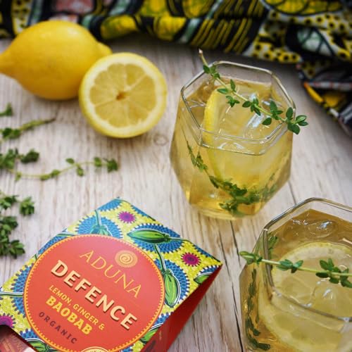 Refreshing ginger lemon tea blend