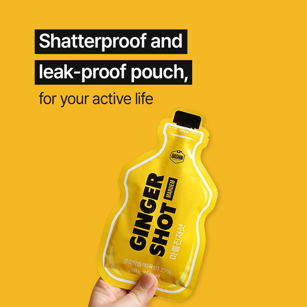 refreshing ginger shot for digestion