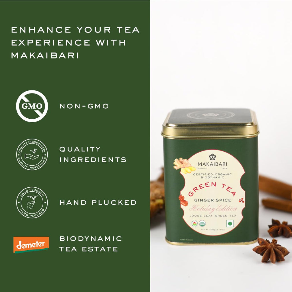 refreshing ginger spice tea experience