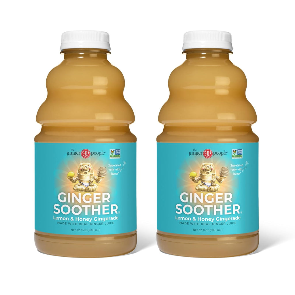 refreshing ginger tea beverage