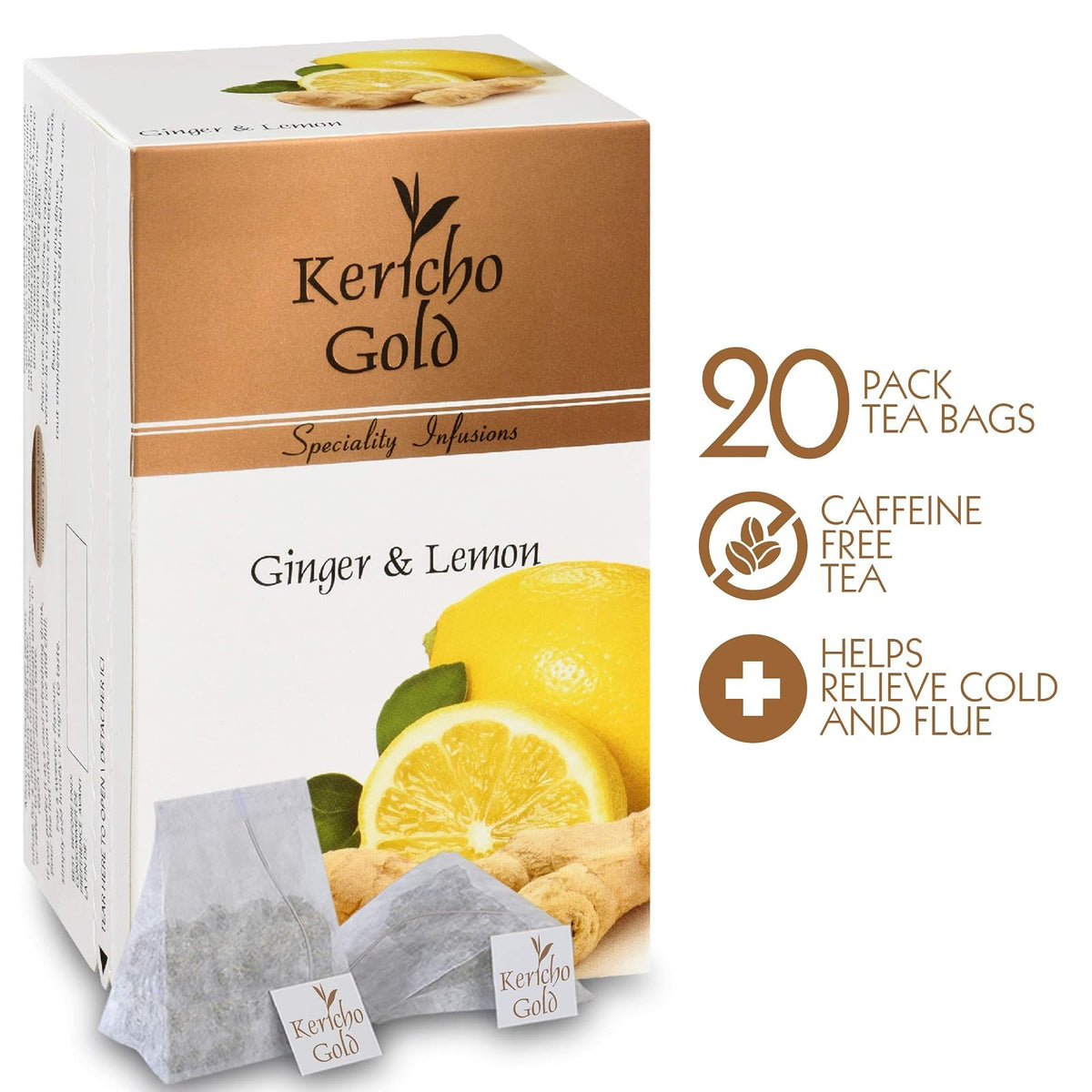 refreshing ginger tea blend pack