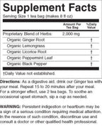 refreshing ginger tea blend